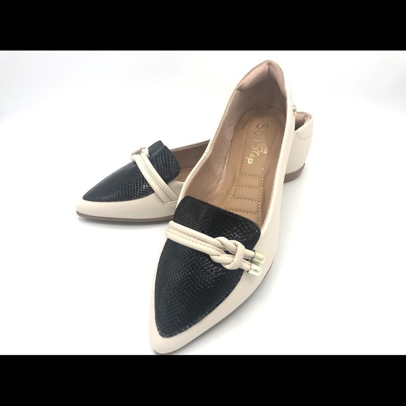 Soft Step | Shoes | Comfy Flat In Off White And Black | Poshmark